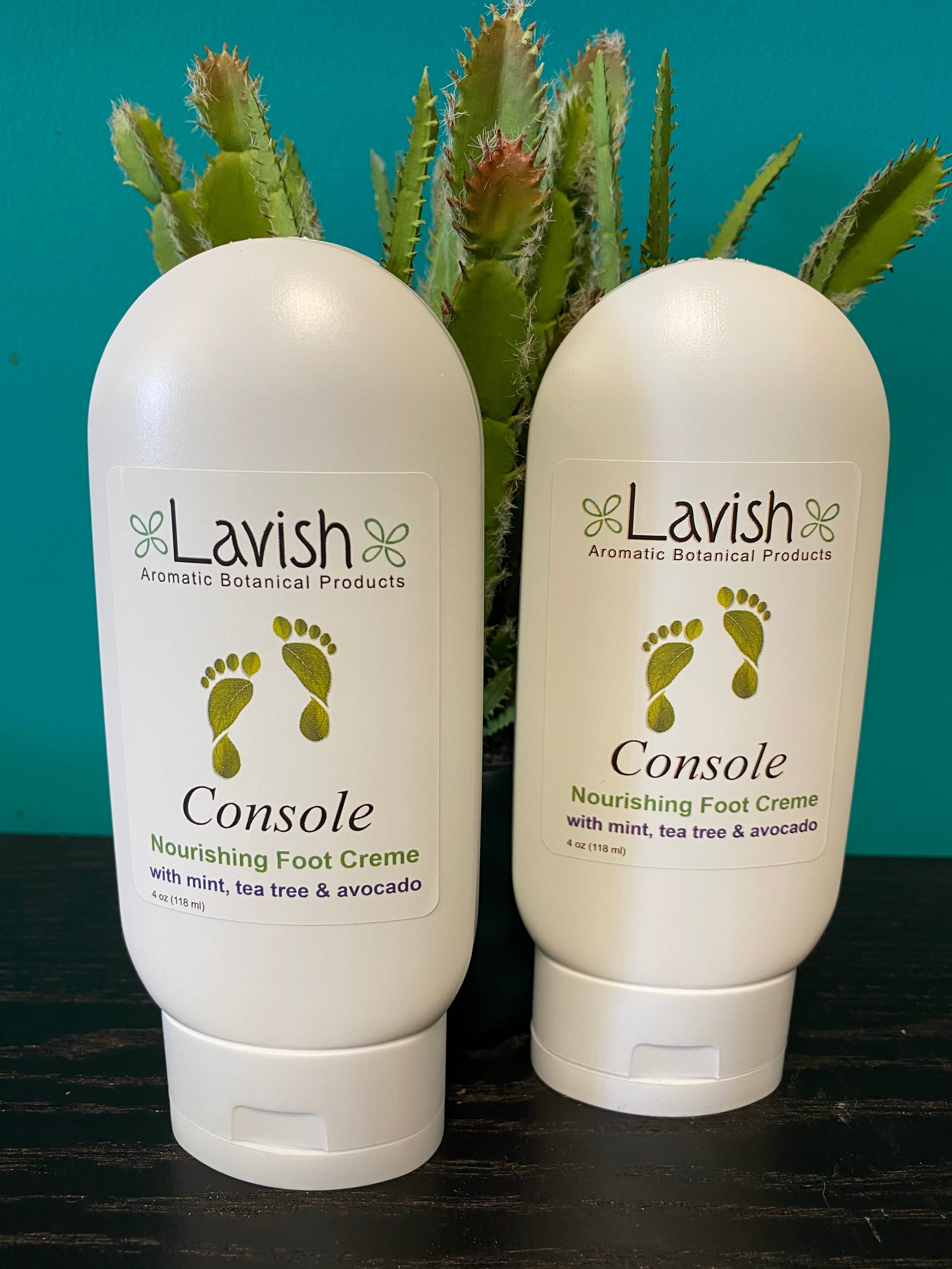 Console Nourishing Foot Cream 4 fl oz | Lavish Aromatherapy 748 W ...